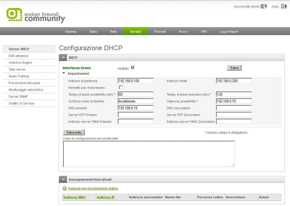 Endian Community Firewall - Costruisci il tuo Firewall gratis