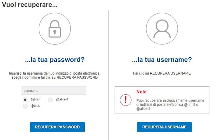 Risoluzione Problemi Alice Mail e Parametri di Configurazione
